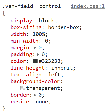 使用样式穿透，强制覆盖Vant原样式_小程序 van-field 样式覆盖-CSDN博客