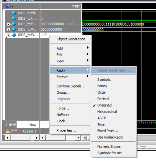 基于FPGA用VerilogHDL设计实现DDS直接频率合成的详细步骤（QuartusII调用ModelSim进行仿真详细步骤）_基于fpga的直接数字频率合成器（dds）设计过程及 ...