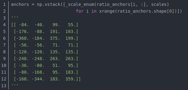 目标检测中anchor的生成过程理解_yolo3 anchors-CSDN博客
