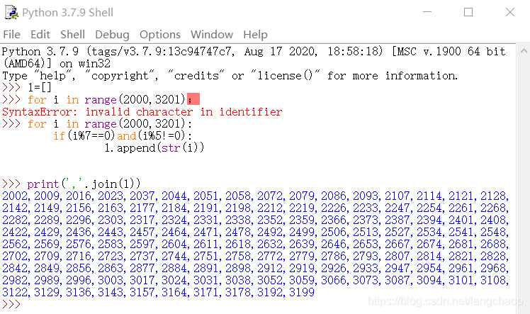 Python————简易的编程题目【编程题】编写一个程序它将找到所有这些数字可被7整除但不是5的倍数2000年至 Csdn博客
