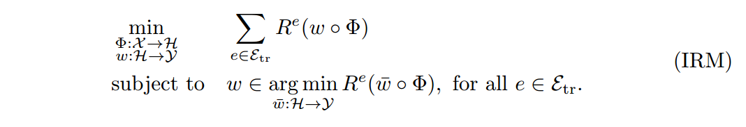 IRM(Invariant Risk Minimization)原理与最小实现-CSDN博客