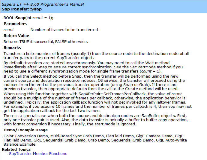 DALSA相机Sapera Lt二次开发（内触发）-CSDN博客
