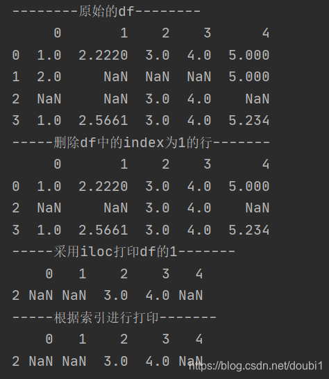 Python Dataframe Iloc时一直报out Of Bounds 和 根据行索引取dataframe的多行值dataframe