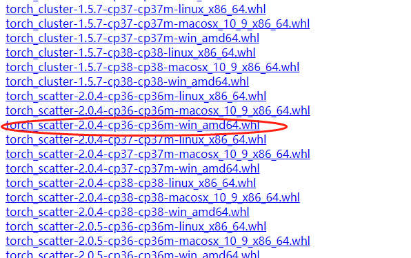 python安装pytorch,torch_geometric ,torch_scatter，“No module named” 版本问题_torch1.5.1+cu92 对应torch ...