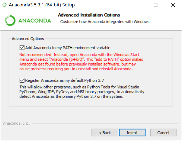 Anaconda + Atom 的安装教程（图文）_anaconda配置atom环境-CSDN博客