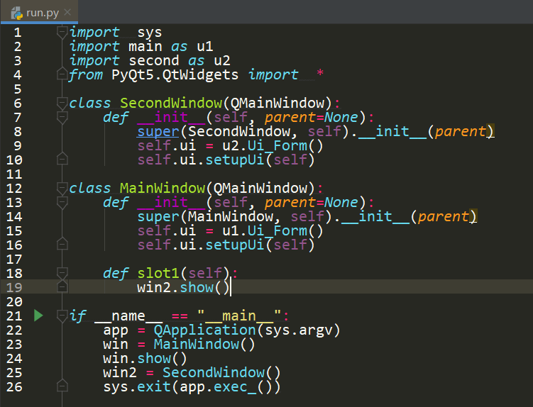 Pyqt5 Qtdesigner 多窗口设计 多页面显示 Qtdesigner设计多窗口 Csdn博客