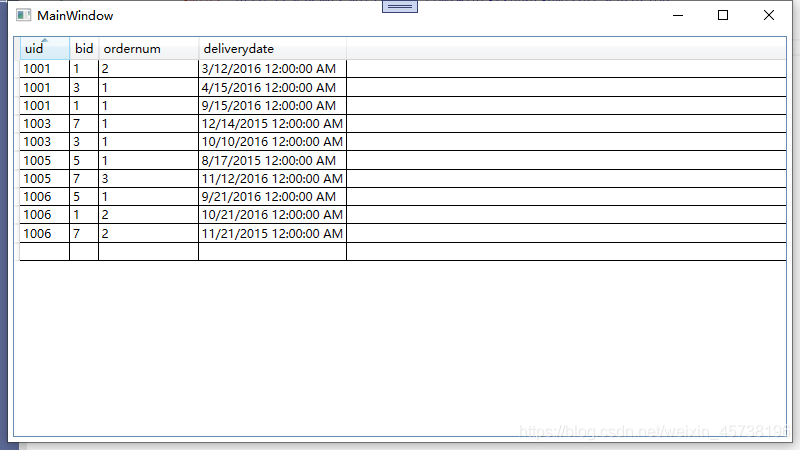 Wpf 连接mysql数据库 使用datagrid绑定数据wpfdgv怎么与数据库连接 Csdn博客