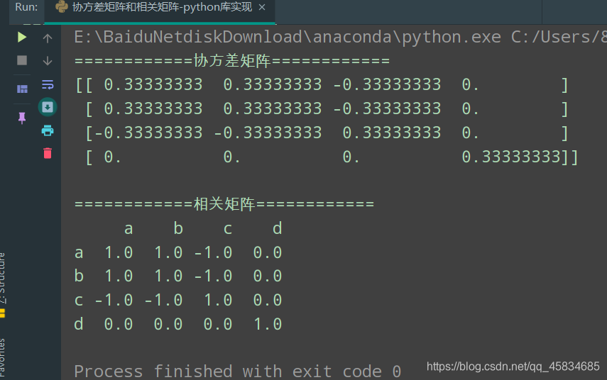 Python数据分析的协方差矩阵和相关矩阵的计算python计算协方差矩阵 Csdn博客