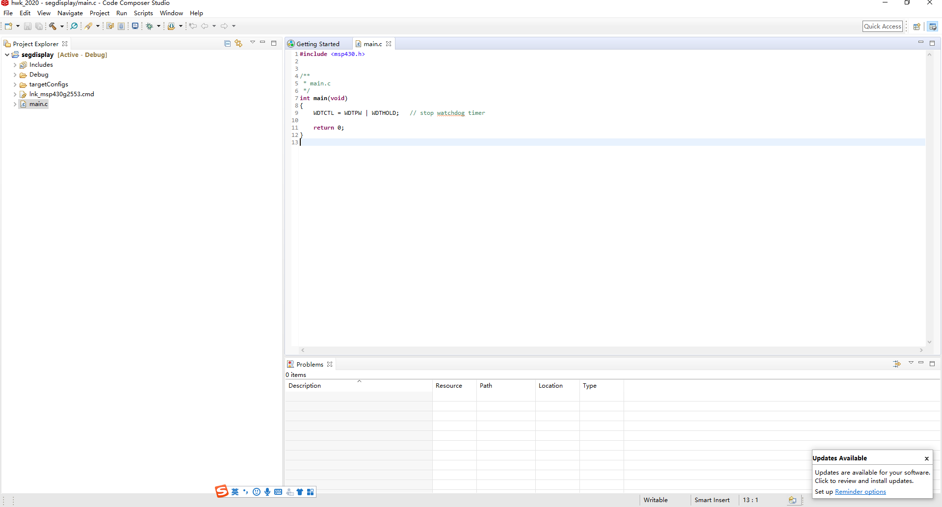 CCS和proteus联动仿真msp430控制四位数码管显示数字_fet-pro430和ccs怎么用-CSDN博客