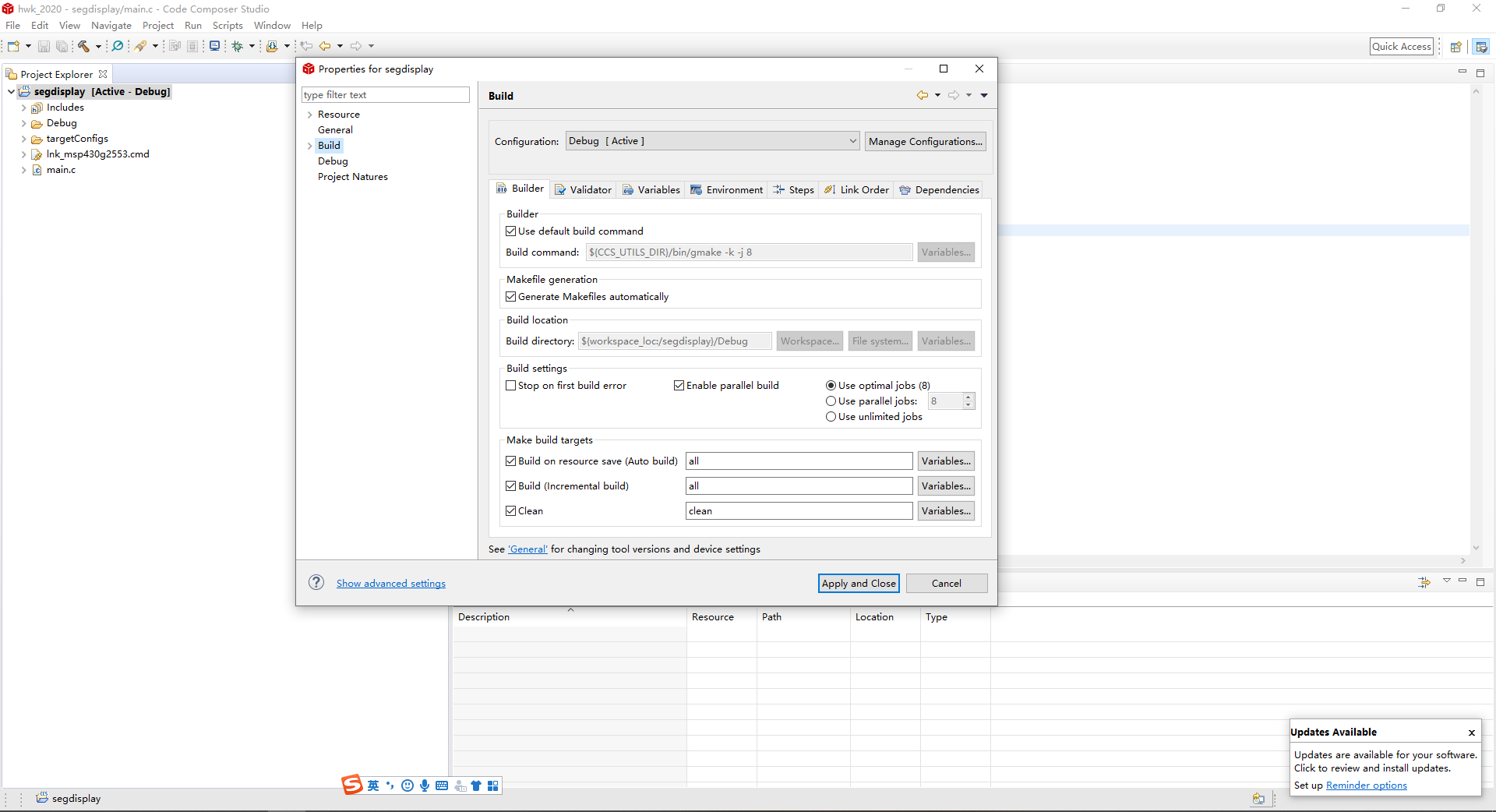CCS和proteus联动仿真msp430控制四位数码管显示数字_fet-pro430和ccs怎么用-CSDN博客