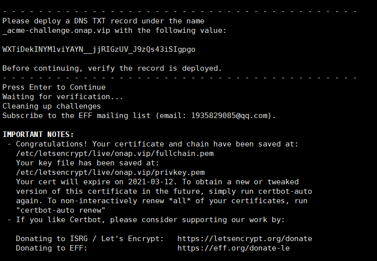 Certbot自签证书_cerbot 证书-CSDN博客