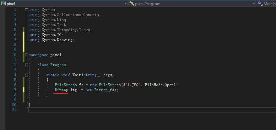 C# Bitmap引用System.Drawing报错 “...不存在类型命名空间名...”的修复_c# 没有drawing类-CSDN博客