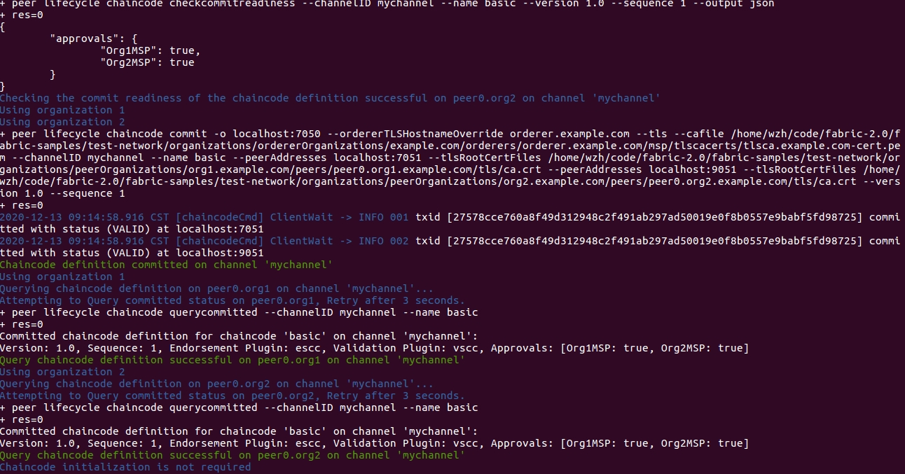 解决Error: failed to normalize chaincode path: ‘go list‘ failed with: goChaincode packaging has ...