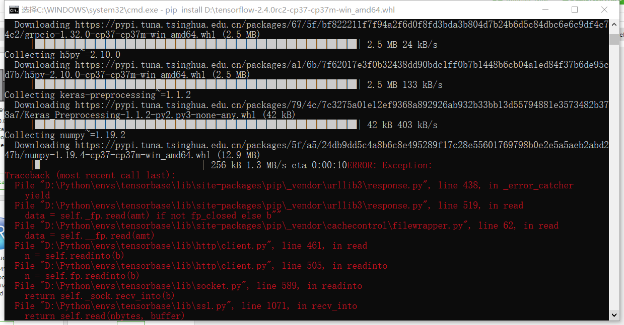 Anaconda Navigator下TensorFlow的安装与配置（在网页下载TensorFlow再配置）_anaconda navigator里tensorflow-CSDN博客