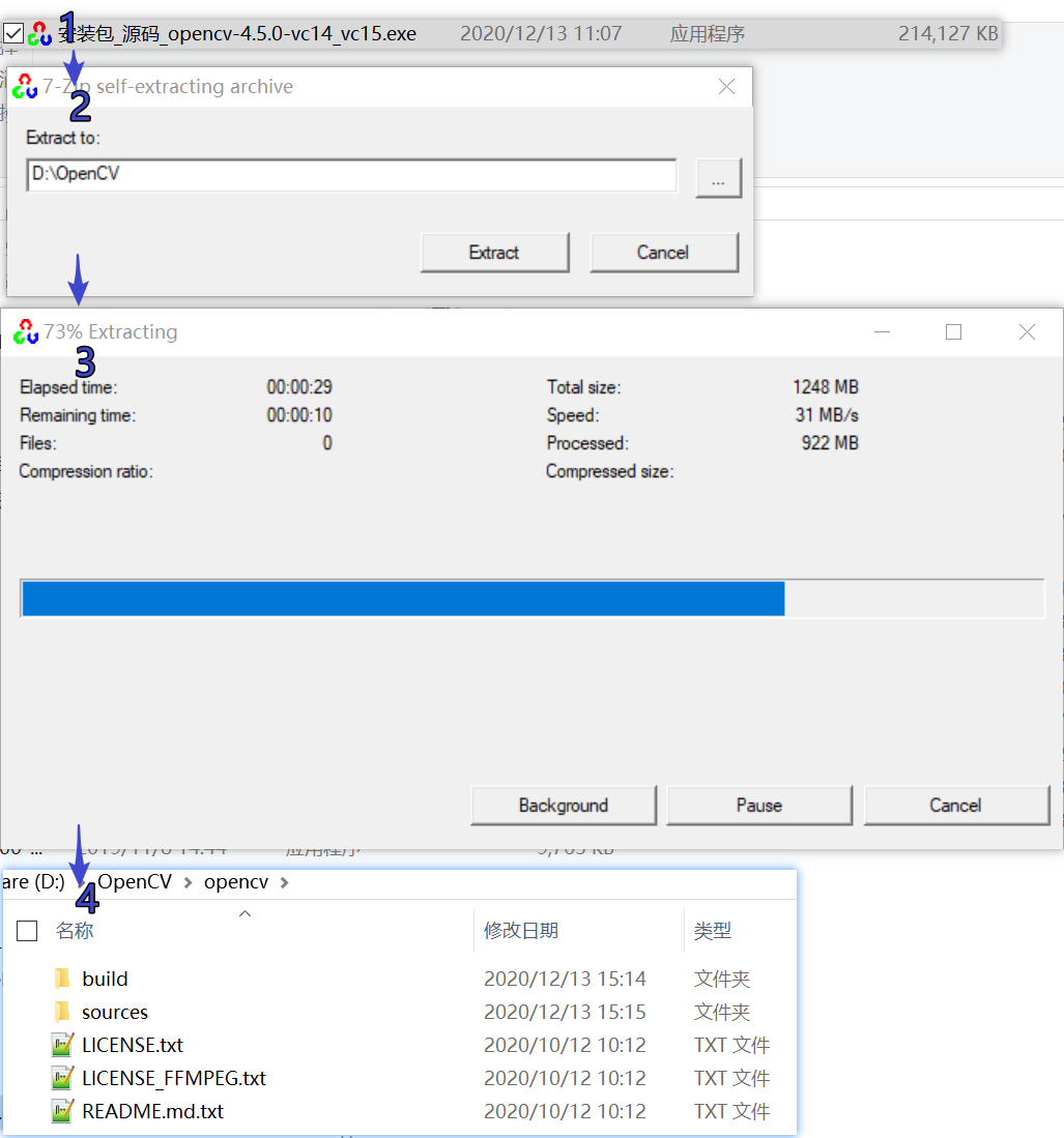 Windows下安装配置OpenCV详细教程_opevcv的下载-CSDN博客