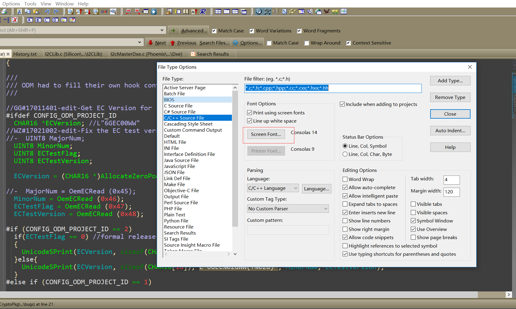 BIOS实战之source insight 工具篇_bios工程师用什么软件编程-CSDN博客