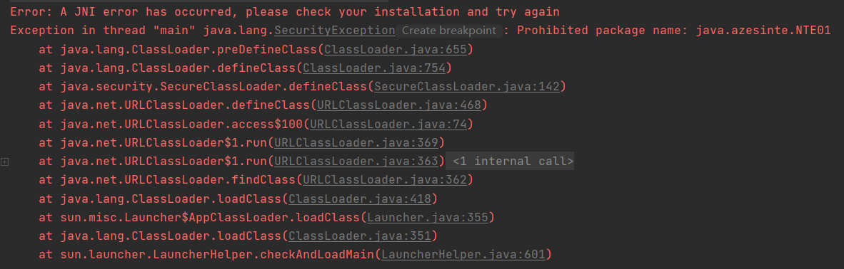 Eclipse报错：A JNI error has occurred, please check your installation and try again. - 程序员大本营
