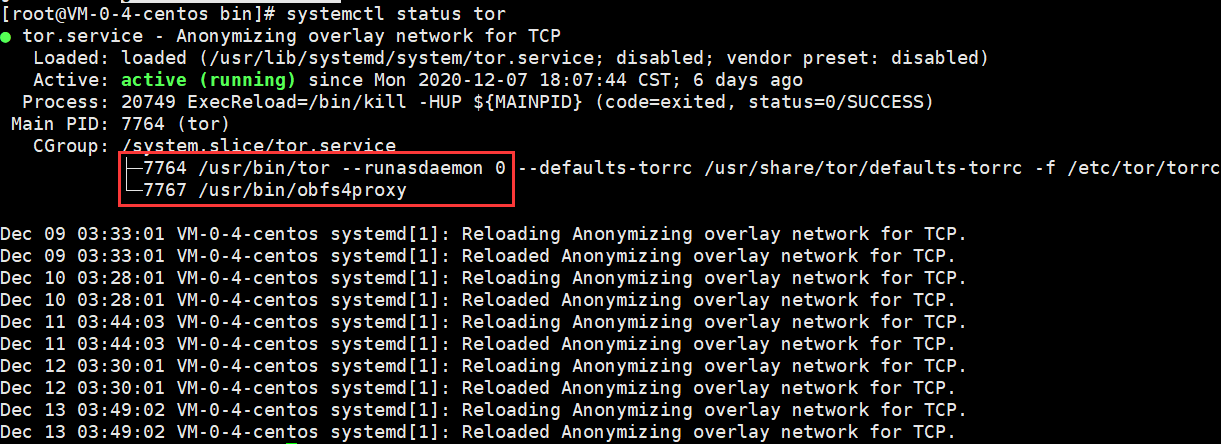 Center7.8服务器配置Tor服务和obfs4_obfs4免费网桥地址-CSDN博客