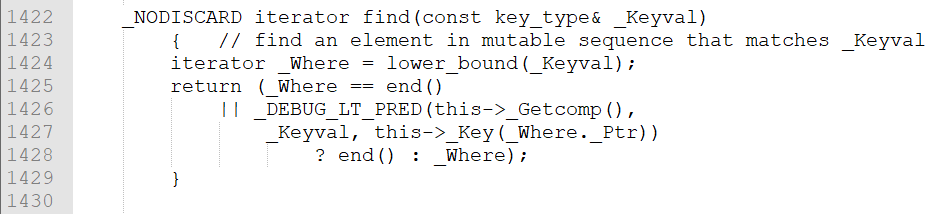 c++ map find方法源码解析-CSDN博客