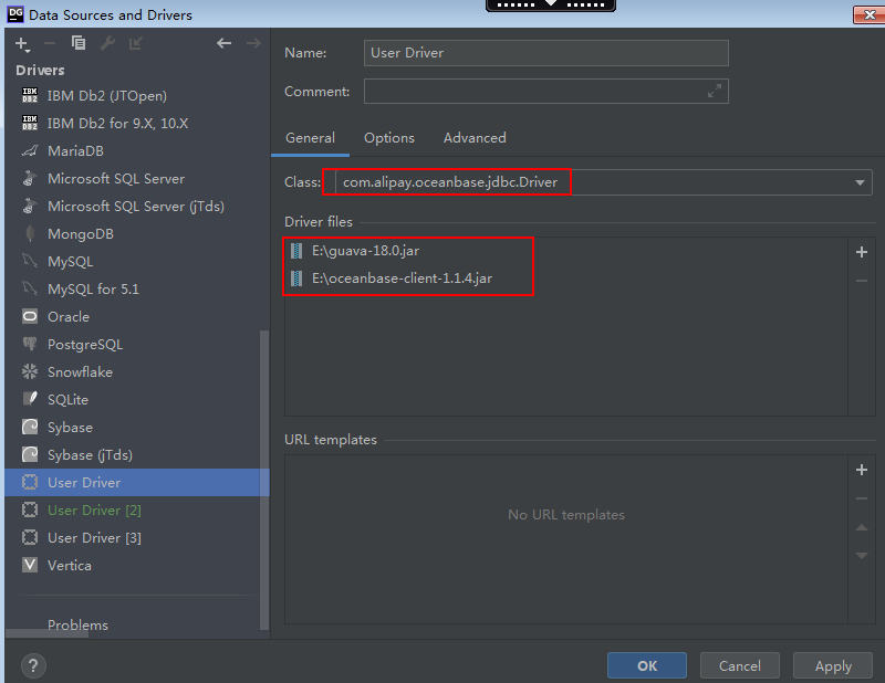 DataGrip连接oceanbase（OB）数据库操作步骤-CSDN博客