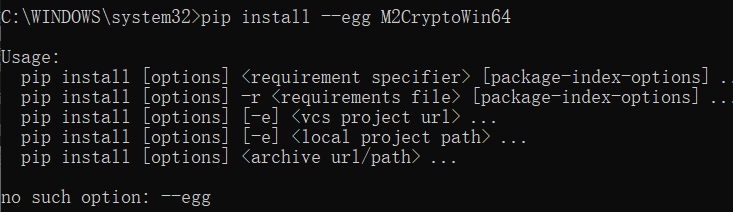 windows下安装 M2Crypto_win10 安装 m2crypto_宾宾叔叔的博客-CSDN博客