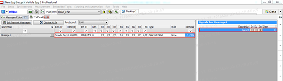 Vehicle Spy3软件常用功能之模拟报文发送_spy3接通了为啥没接收到报文-CSDN博客