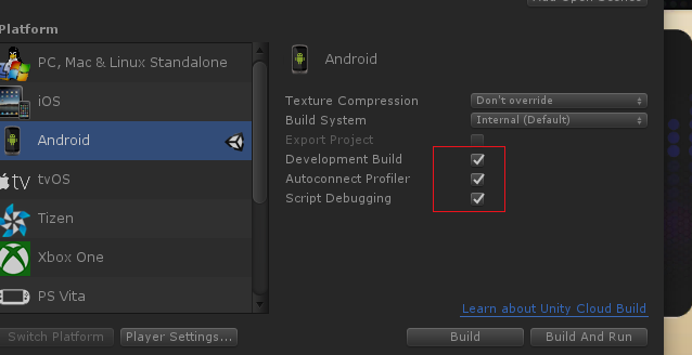 Unity无法链接安卓真机adb和profile各种角度坑_检查条目_unity adb断开-CSDN博客