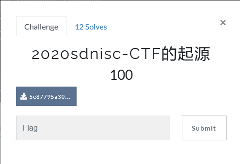 BMZCTF：2020sdnisc-CTF的起源_smlhlpy-CSDN博客