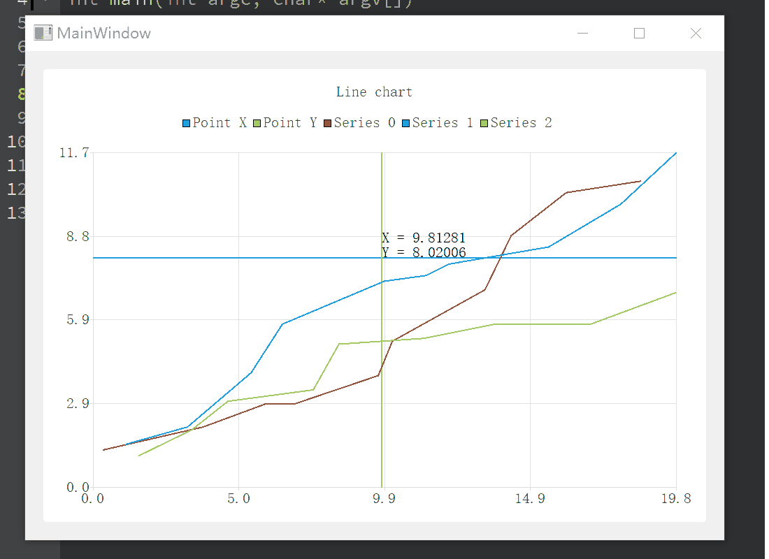 Qt QChart 选择区间、鼠标位置实时显示_qchart 显示当前位置-CSDN博客