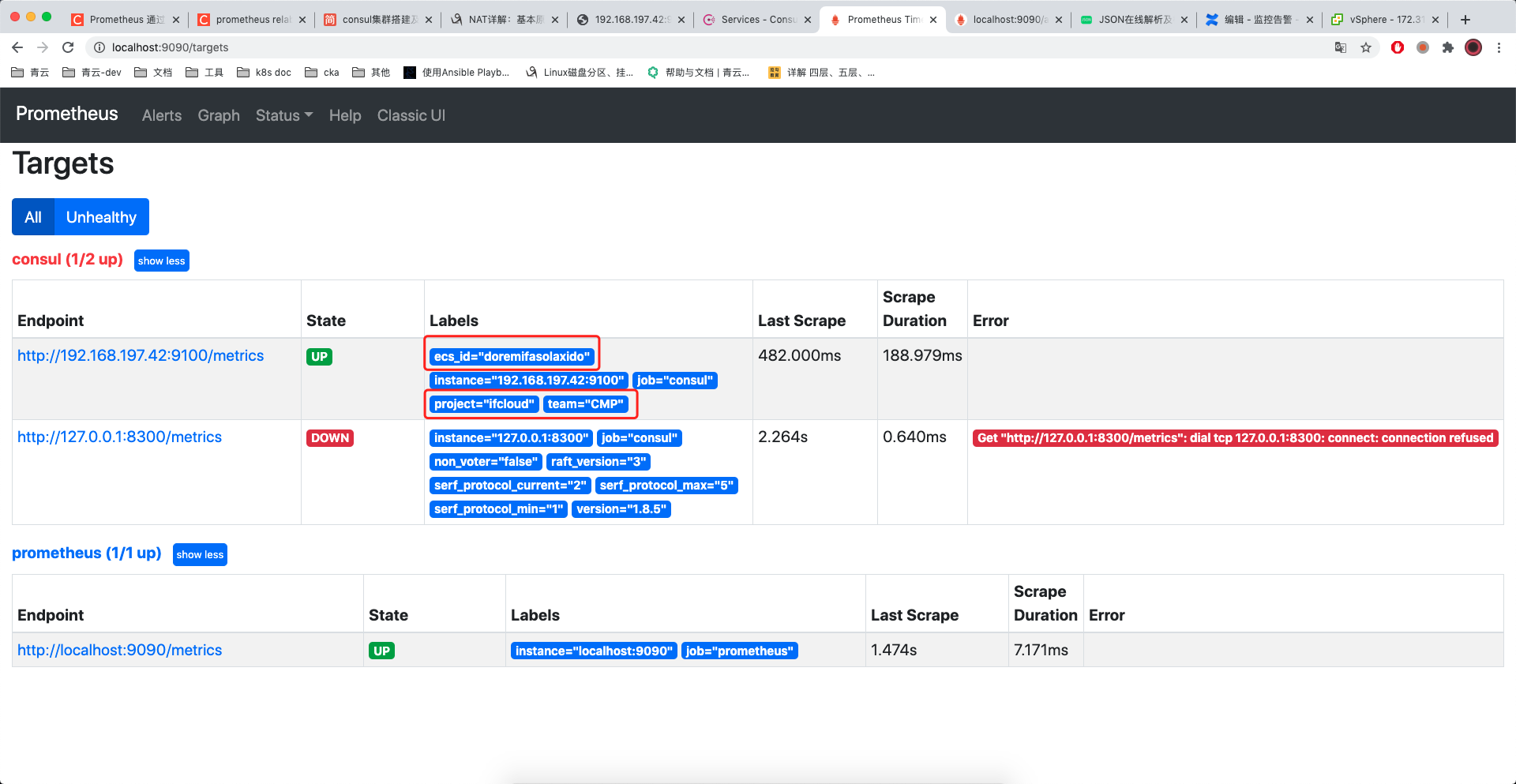 prometheus + consul实现动态添加监控节点_windows prometheus动态增加节点-CSDN博客