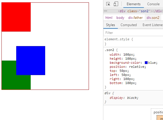 css4种定位方式（静态定位，相对定位，绝对定位，固定定位）详解_top: 100px; bottom: 100px; left: 100px; right: 100-CSDN博客