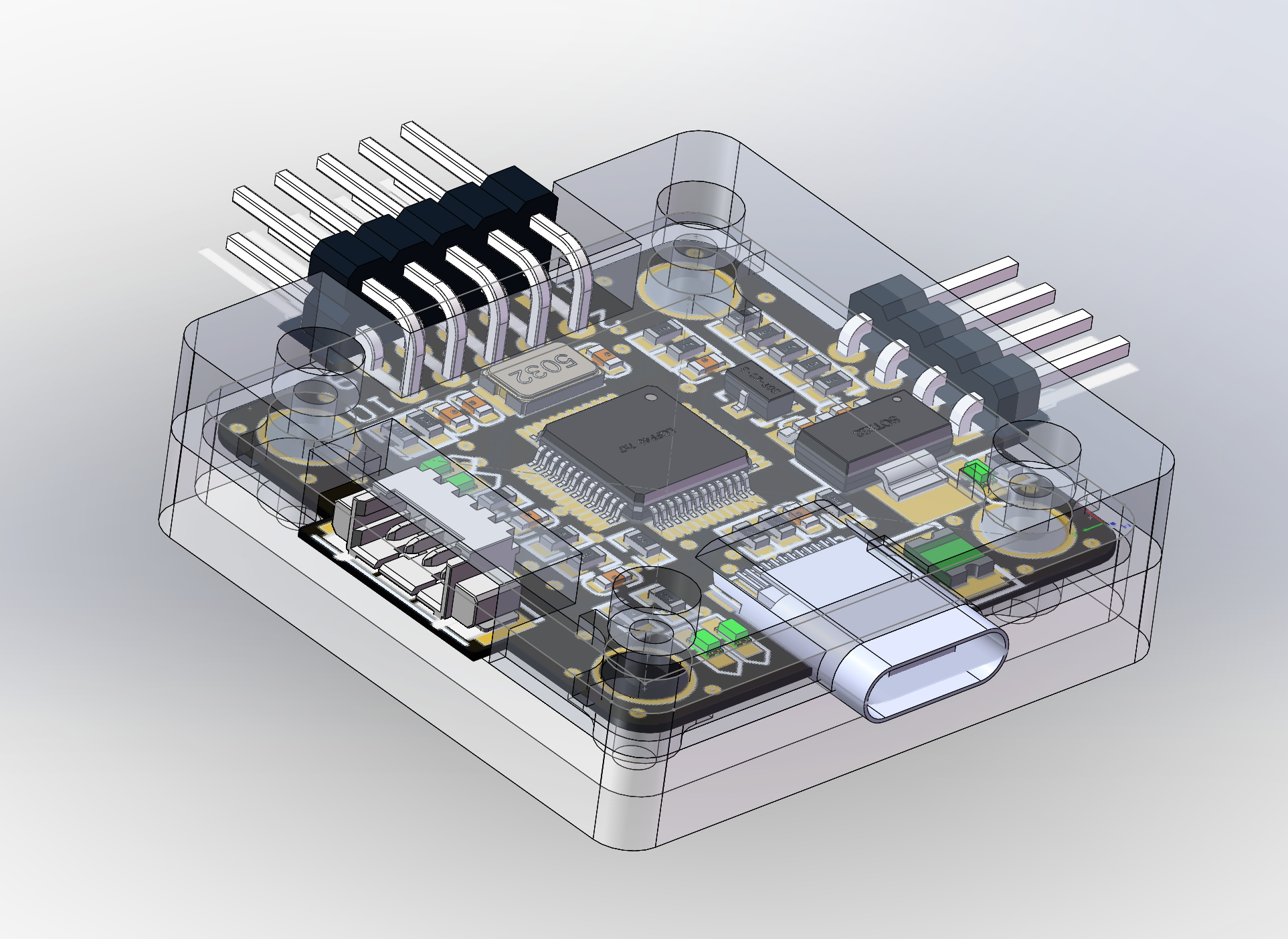 ST-LINK V2.1 制作（含源码及其原理图）（type-c接口）可以配合robomaster 开发板下载口或者直接用杜邦线连接下载，支持串口调试_stlink原理图-CSDN博客