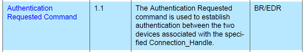 第一部分：HCI协议（八）具体的HCI command和event（16、AUTHENTICATION AND ENCRYPTION 五）_authentication complete-CSDN博客