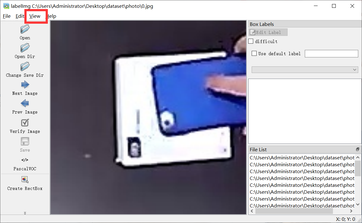 使用labelimg制作数据集 Labelimg中auto Saving Mode和auto Saving区别 Csdn博客