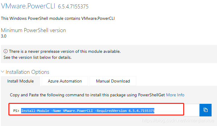Powershell 批处理配置ntp安装vmware Powercli失败处理failed To Initialize The Vmwareimagebuilder Power Csdn博客