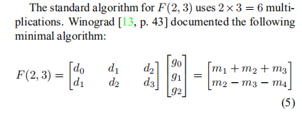Winograd算法的应用：Fast Algorithms for Convolutional Neural Networks_winograd卷积-CSDN博客
