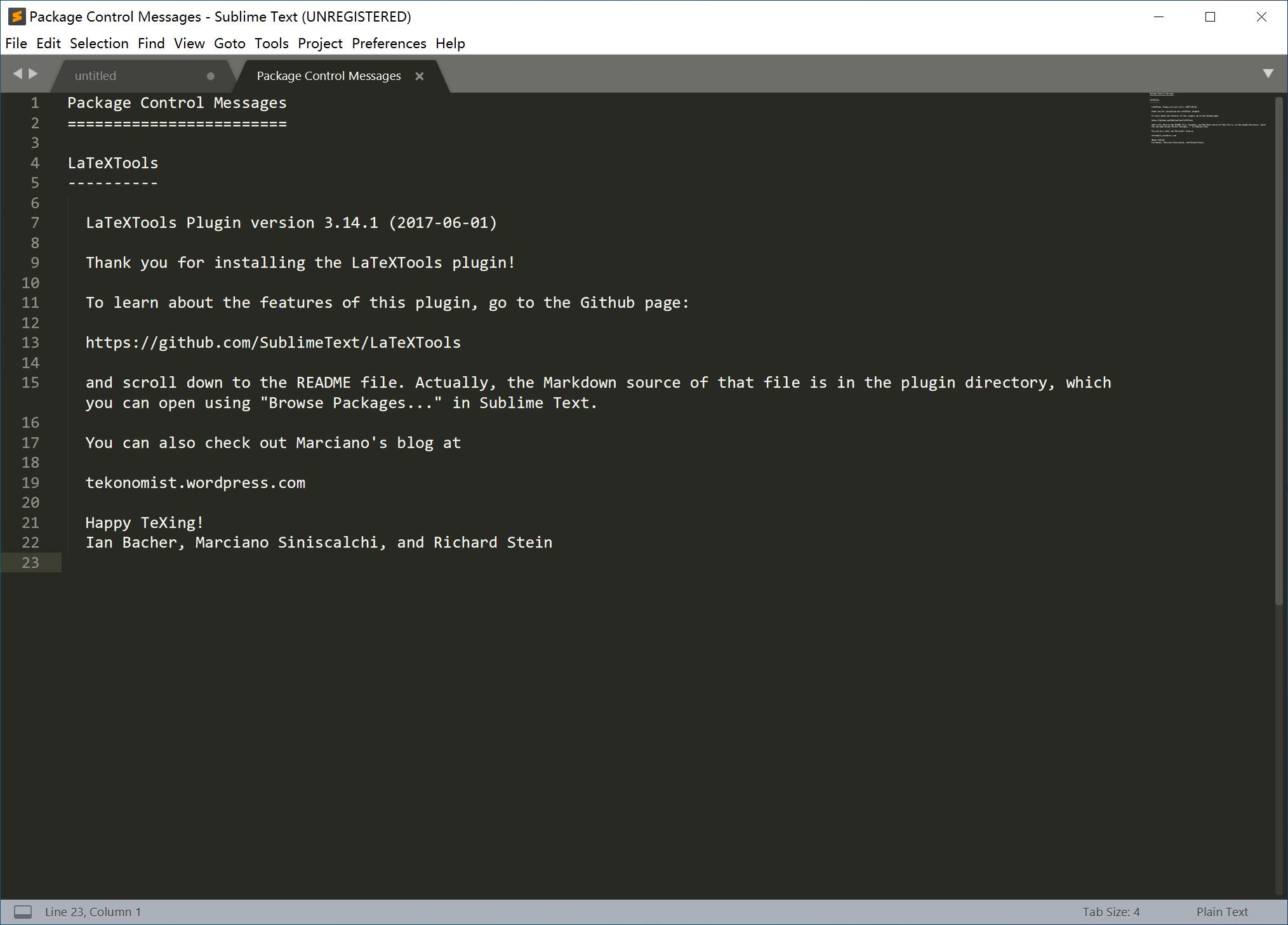 Windows+Sublime+LaTex(TeX Live)环境配置指南（详细版）_texlive sublime-CSDN博客