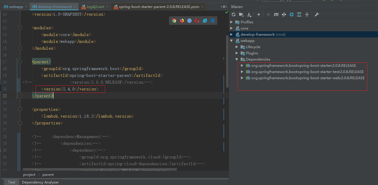 解决Idea的maven面板的dependencies显示的依赖版本不正确问题_idea dependency版本跟pom对不上-CSDN博客