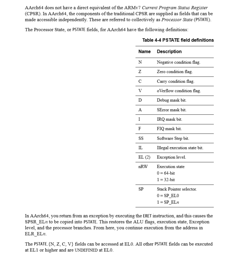 ARMv8-A笔记三 ARMv8的寄存器_arm v8判断运行在哪个核的寄存器-CSDN博客