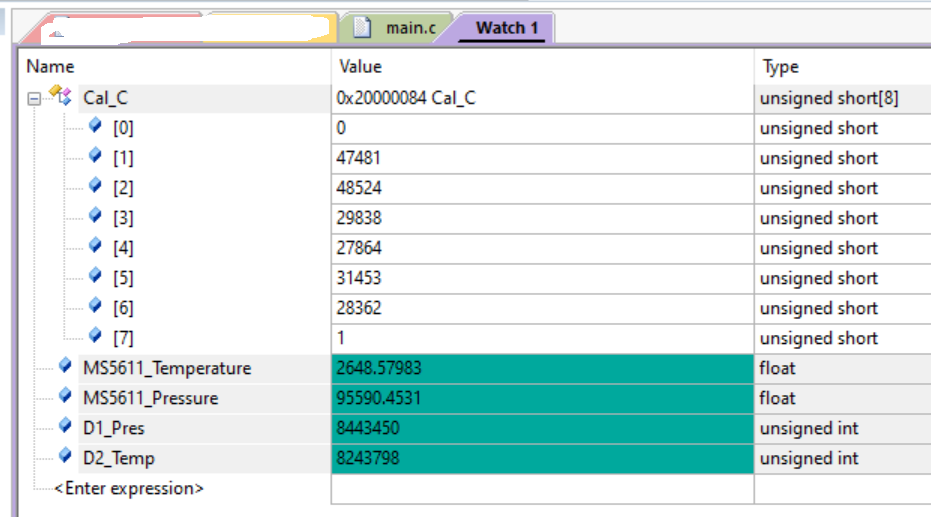 STM32F407单片机移植MS5611气压计（基于IIC）---同时解决温度低于20度时计算得到的大气压错误的问题_ms5611读取错误-CSDN博客
