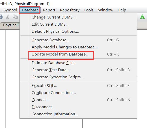 PowerDesigner16.5操作，从mysql反向生成ER图_powerdesigner反向生成er图mysql-CSDN博客