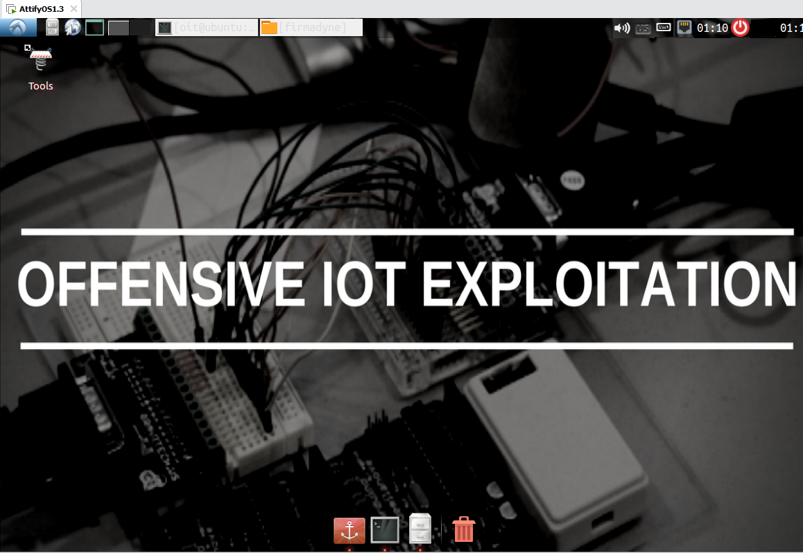 Attify OS1.3 IOT安全集成虚拟机的使用_attifyos-CSDN博客
