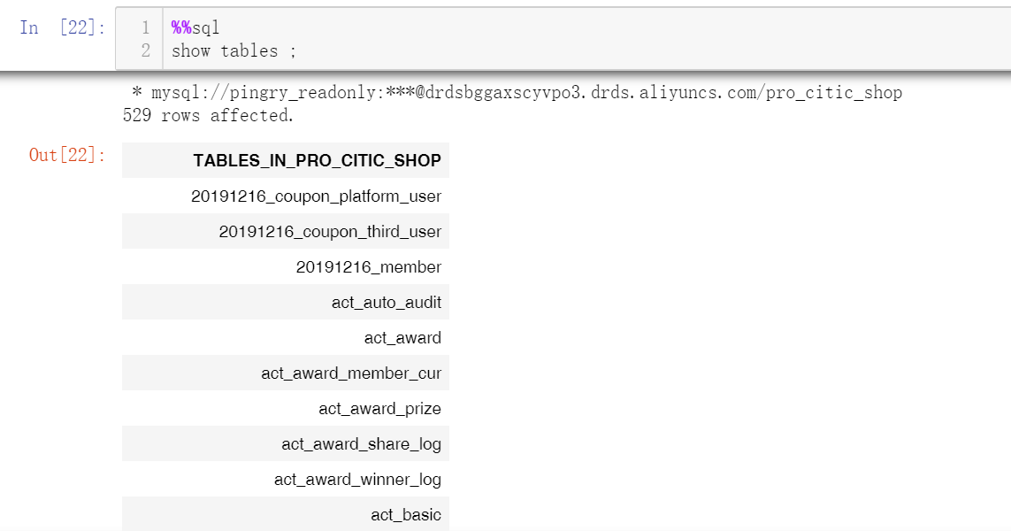 JupyterNotebook中运行MySQL - ipython-sql_jupiter如何执行sql-CSDN博客