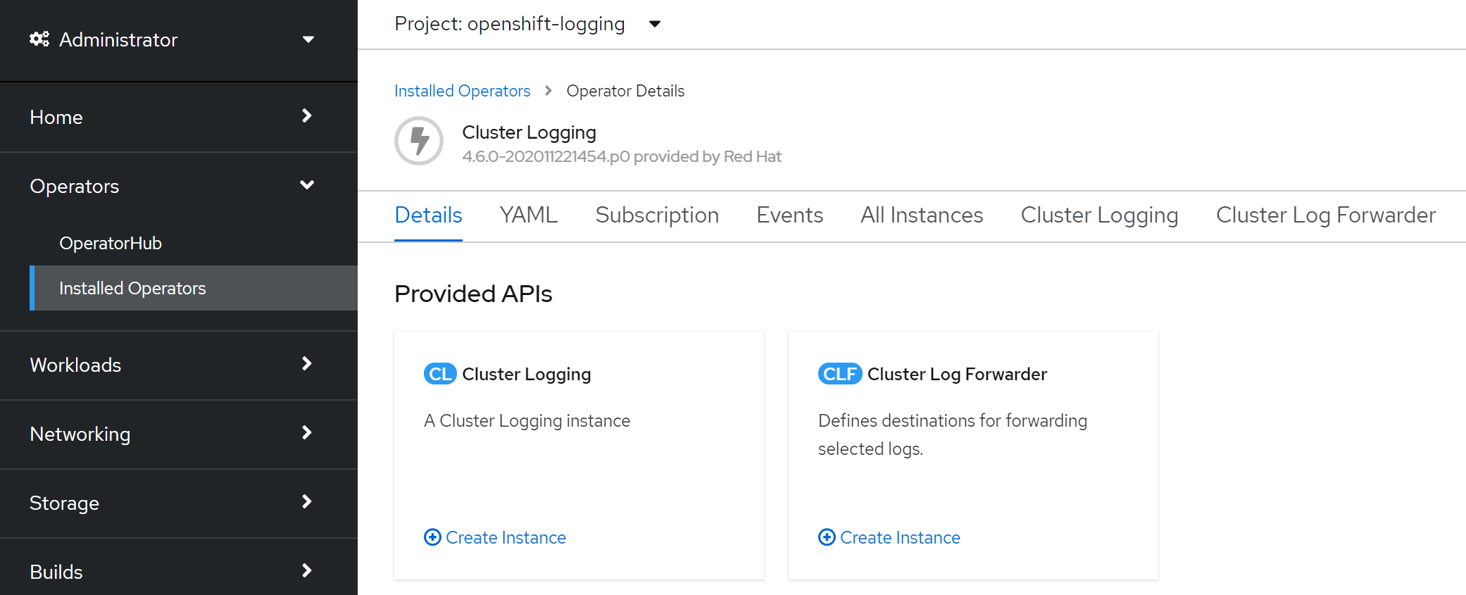 OpenShift 4 - 配置OpenShift集群日志环境EFK_openshift应用developer-CSDN博客