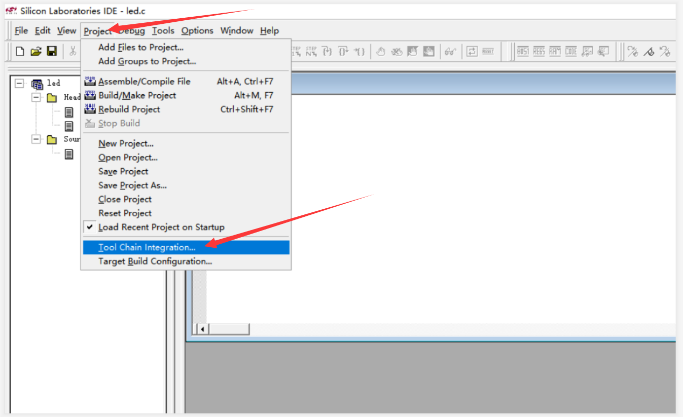 C8051F320 Silicon Labs IDE / Keil µVision / IAR for 8051 开发环境搭建_c8051f silicon labs ide-CSDN博客