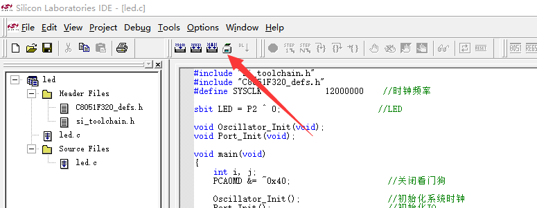 C8051F320 Silicon Labs IDE / Keil µVision / IAR for 8051 开发环境搭建_c8051f ...