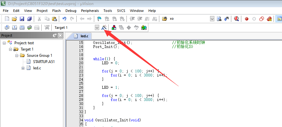 C8051F320 Silicon Labs IDE / Keil µVision / IAR for 8051 开发环境搭建_c8051f silicon labs ide-CSDN博客