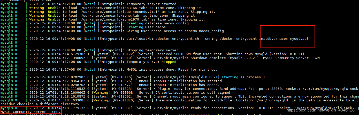Docker Compose 安装 Mysql8 0 X 并初始化用户与sql文件 躲坑指南 Mysql8 镜像初始化sql Csdn博客