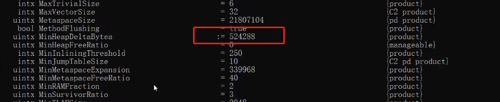 打印JVM所有参数列表的方法 -XX:PrintFlagsFinal、–XX:PrintCommandLineFlags_-xx:+printflagsfinal-CSDN博客